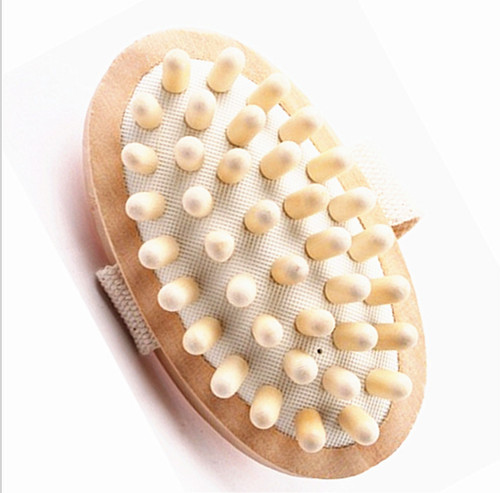 Anti Cellulite Body Massage Brush Hand Held Wooden - Amazing Results | eBay