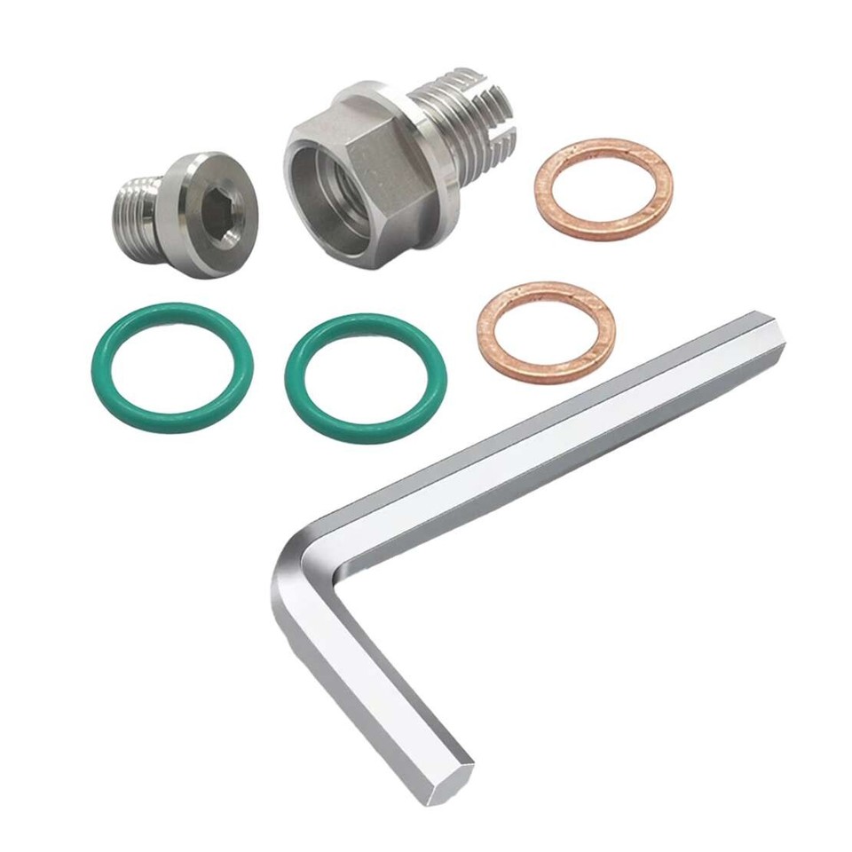 M12.1x1.75 Oversize Piggyback Oil Drain Plug Self Tapping Thread Repair ...