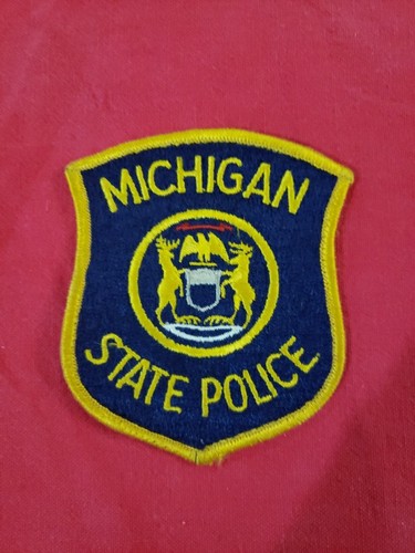 MICHIGAN STATE POLICE MI State Trooper Highway Patrol patch 4” | eBay