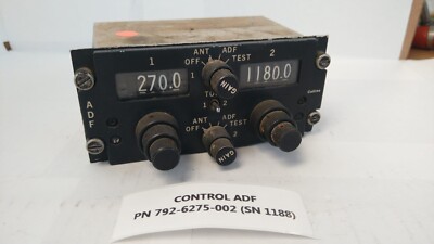 Collins Aerospace ADF Control 614L-13 PN 792-6275-002 (SN 1188) | eBay
