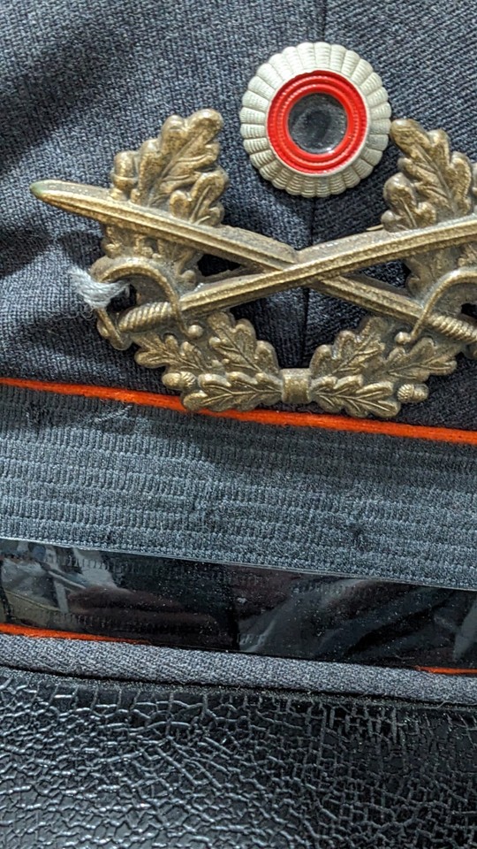 Vintage West German Bundeswehr Reconnaissance Recon Visor Cap Hat ...