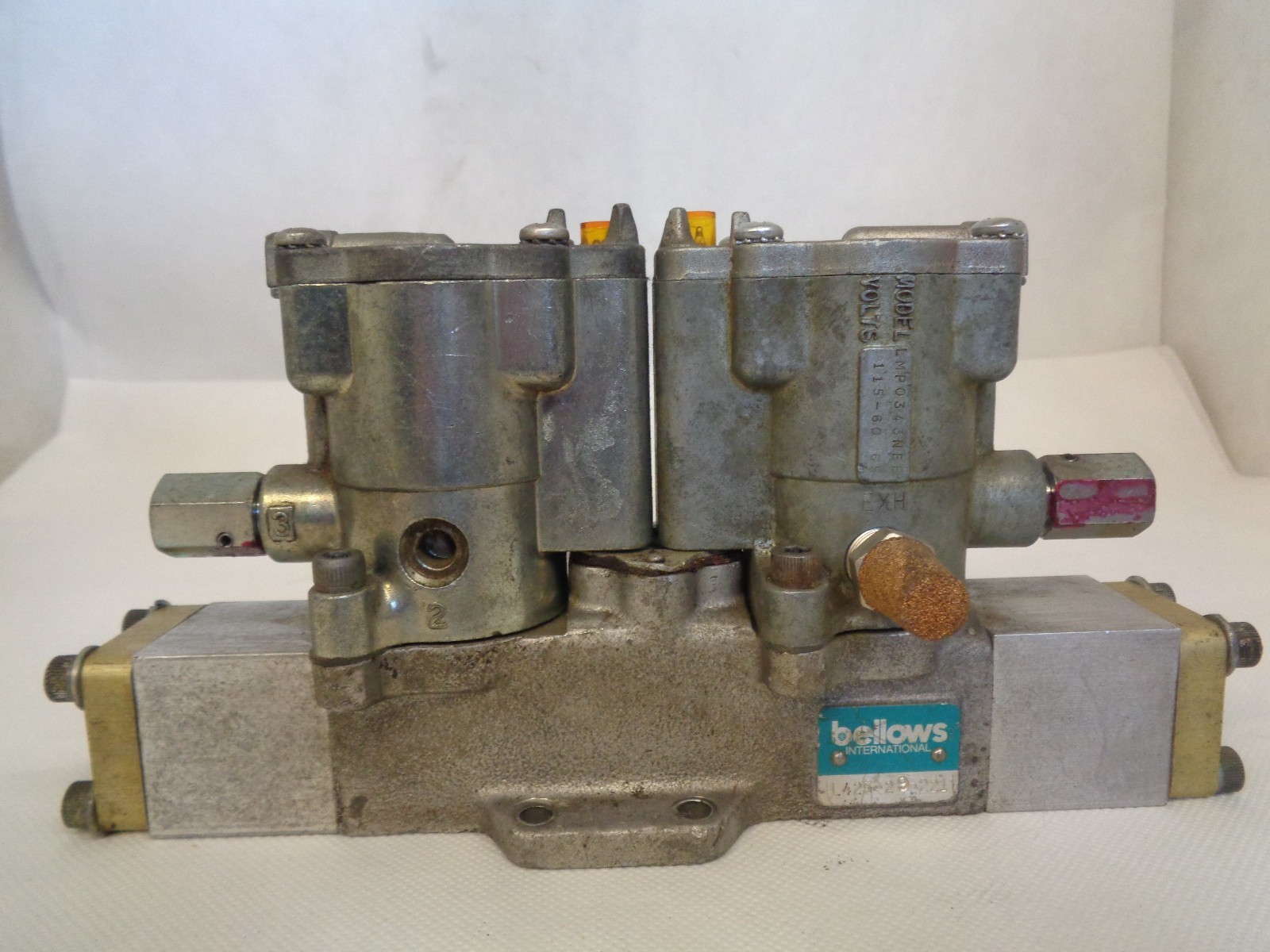 BELLOWS INTERNATIONAL L425-29221 SOLENOID VALVE | eBay