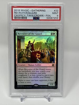 recruiter of the guard foil Magic The Gathering MTG Conspiracy Take ...