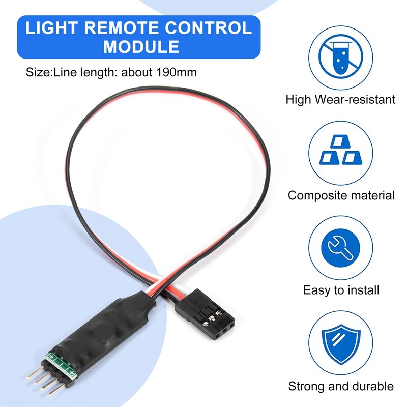 Remote Control Switch Board CH3 Light Control Module for the Model RC ...