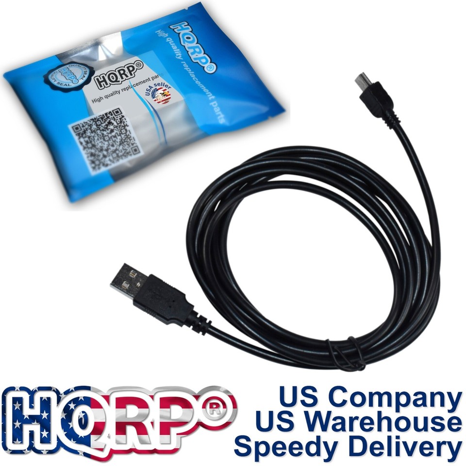6ft USB to Mini USB Cable for Garmin GPSMAP, Nuvi, StreetPilot, VIRB ...