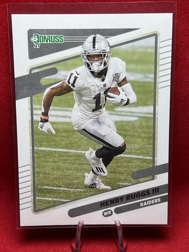 2021 Panini Donruss Football *Henry Ruggs III* Card No. 90 - Las Vegas ...