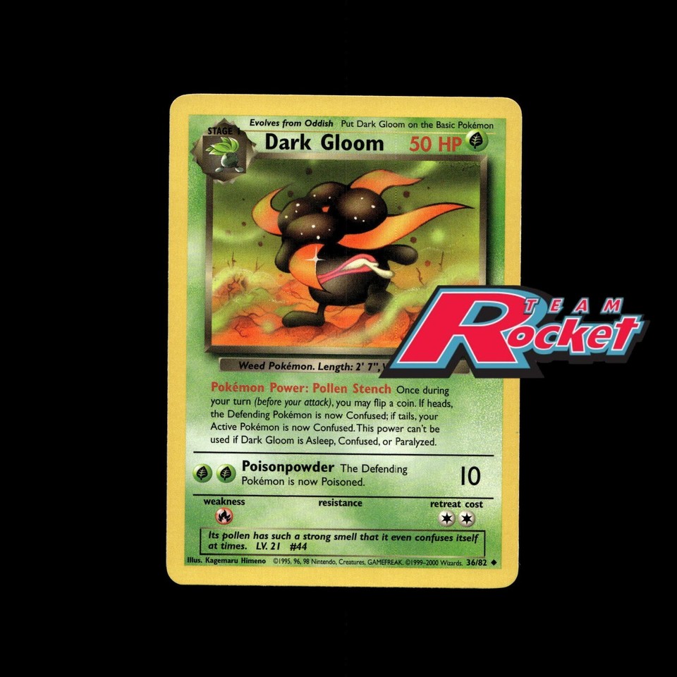 Pokémon Team Rocket - Choose Your Card! Holo Rare WOTC Promo Vintage LP ...