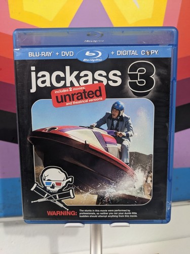 Jackass 3 [Two-Disc Anaglyph 3D DVD + Blu-ray ] Johnny Knoxville | eBay