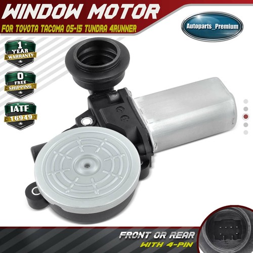 Right Side Window Motor for Toyota Tacoma 2005-2015 Tundra 4Runner RAV4 ...