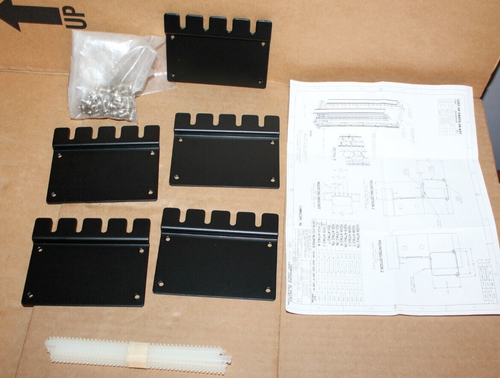 LOT OF 5 Commscope Vertical Duct Mounting Bracket 4in x 4in (FGS-HWMB-D ...