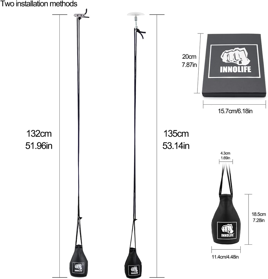 Boxing Slip Bag, Boxing Dodge Hide Speed Bag Maize Ball Leather Ball | eBay