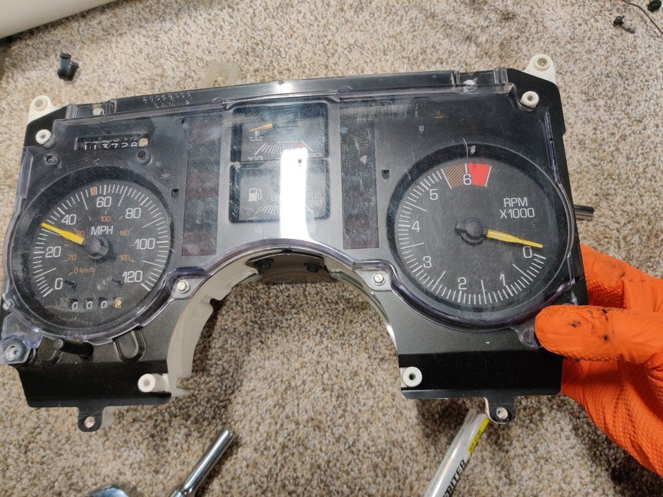Pontiac Fiero GT Instrument Cluster Speedometer Gauge Panel 6-173 Fits ...