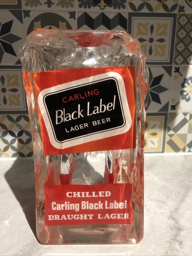 Carling Black Label Bar Font Bar Topper Vintage Pub Bar Collectable ...