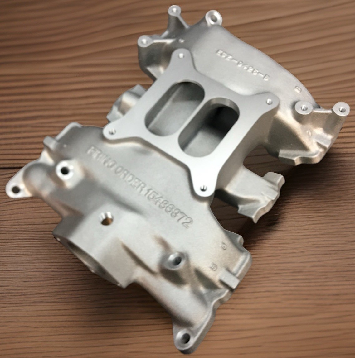 Blue Thunder Ford 292, 312 Y-Block Intake Manifold ECZ-9425-B | eBay