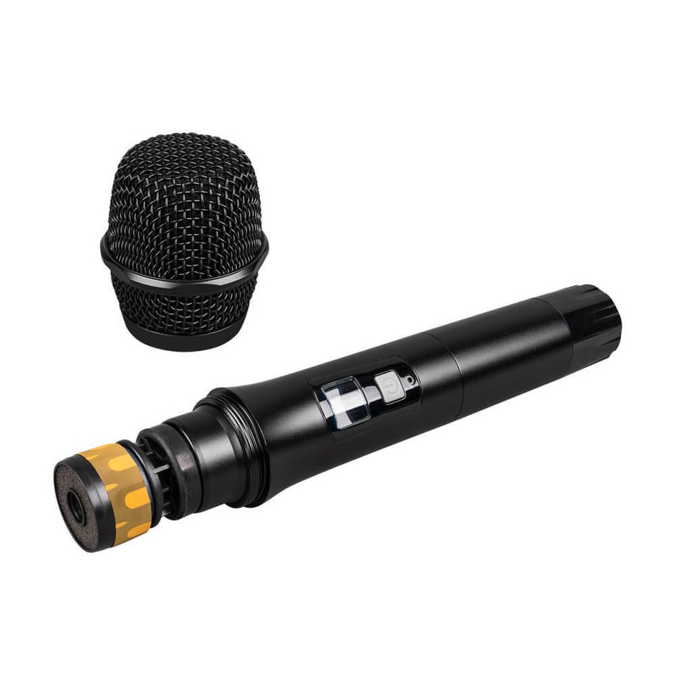 8 Channel UHF Pro Audio Wireless Microphone System 8 Handheld Metal ...