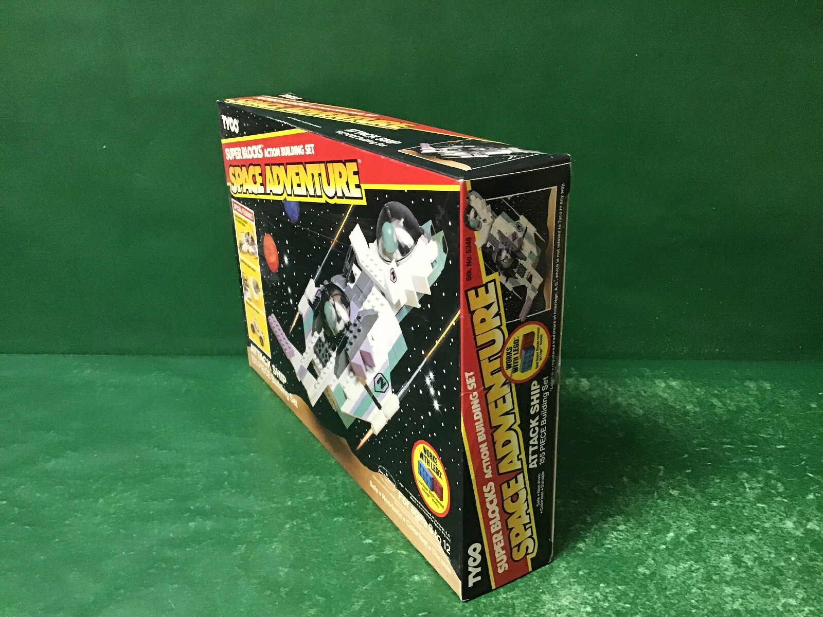 1989 Super Blocks SPACE ADVENTURE : “ATTACK SHIP” NIB By TYCO | eBay