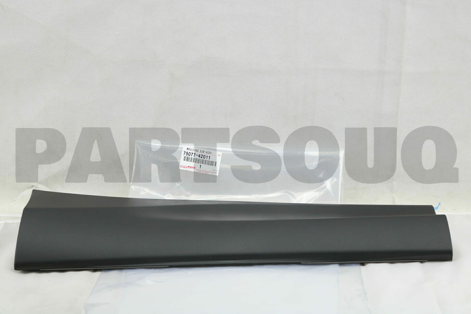 7507742011 Genuine Toyota MOULDING, REAR DOOR, OUTSIDE RH 75077-42011 ...