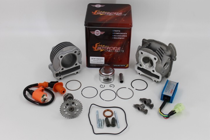 Performance Scooter Big BoreKit 105cc 52mm QMB139/1PQMB139 23 mm 20 mm ...