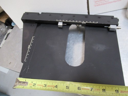 FOR PARTS ZEISS IN35 STAGE TABLE [broken stick] moves fine MICROSCOPE ...