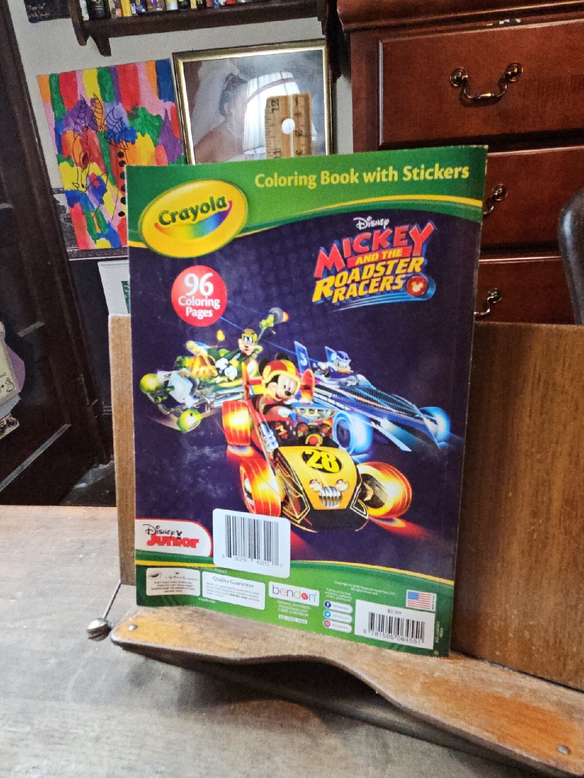 Disney Junior Mickey Roadster Racers Jumbo Coloring and Activity Book ...