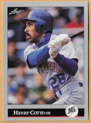 HENRY COTTO SEATTLE MARINERS #472 - LEAF NM-MT 1992 | eBay