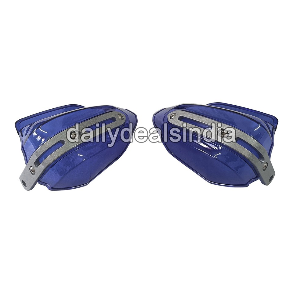 For Royal Enfield Super Meteor, GT & Interceptor 650 Tinted Blue Hand ...