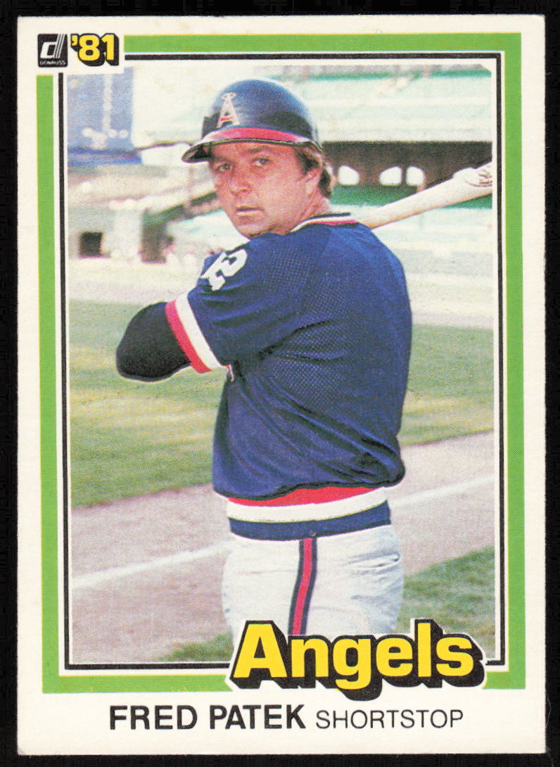 1981 Donruss #170 Fred Patek - FREE SHIPPING | eBay
