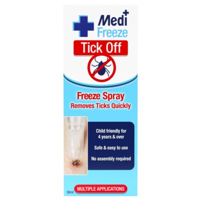 Medi Freeze Tick Off Spray 38mL Removes Ticks Quickly Safe & Child ...