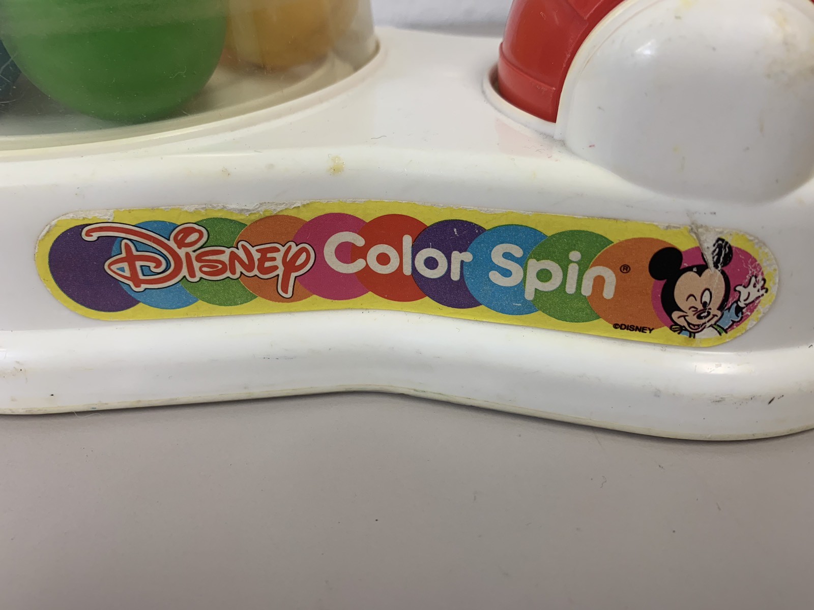 Vintage 1986 Mattel Disney Color Spin Toy Mickey Mouse | eBay