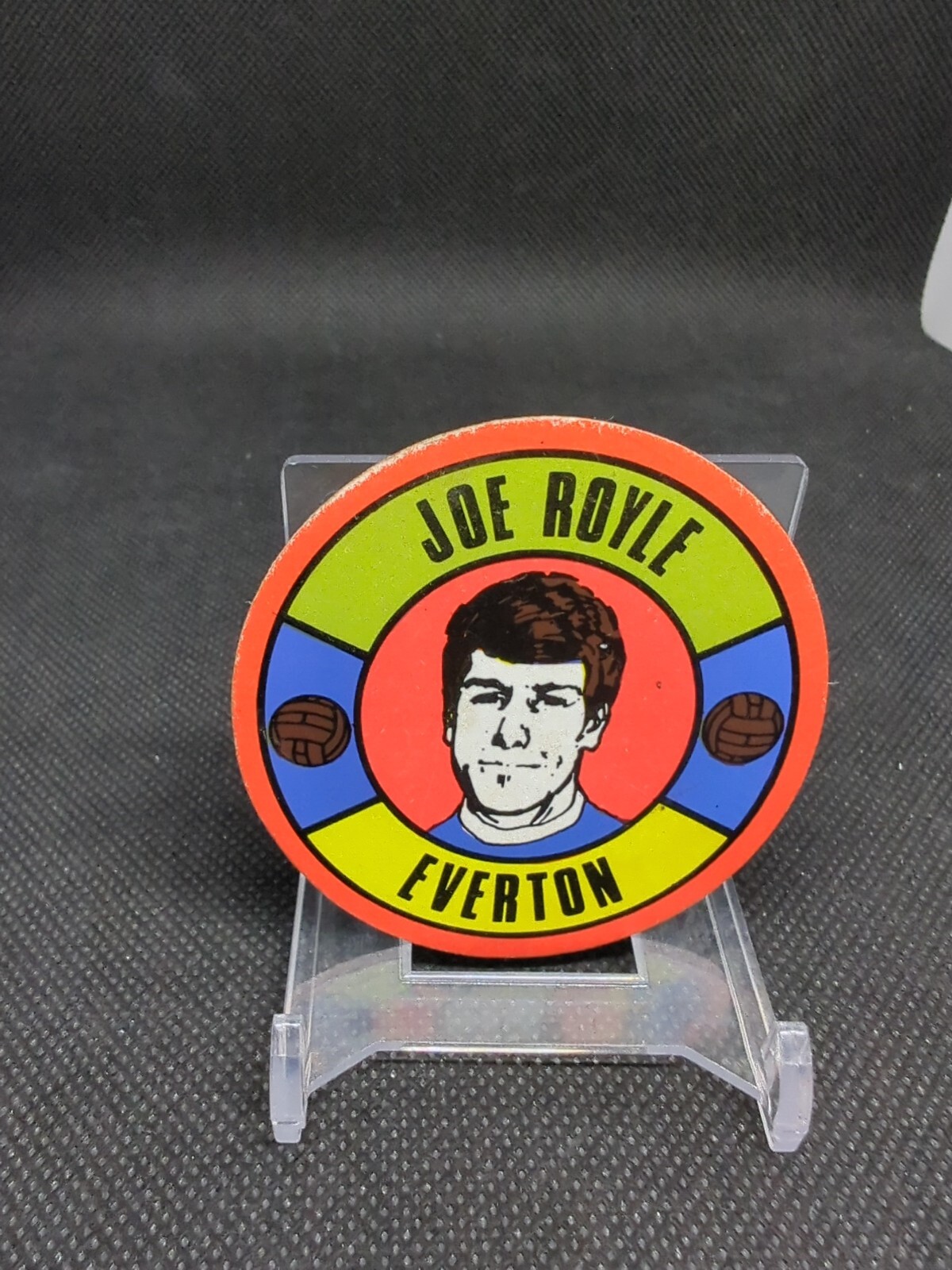 1970 B.A.B BAB Souvenir Company Player Circles Everton Joe Royle | eBay