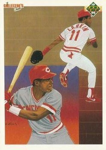 #99 Barry Larkin - Cincinnati Reds - 1990 Upper Deck Baseball | eBay