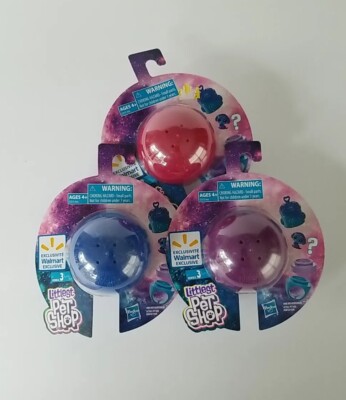 Hasbro Littlest Pet Shop (LPS) WalMart Exclusive Mystery Balls- Galaxy ...