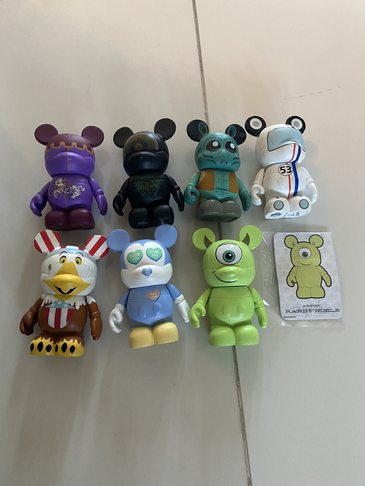 Rare Disney Vinylmation 3” collectible figures - LOT OF 7 | eBay