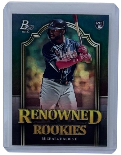 Michael Harris II 2023 Bowman Platinum Baseball Renowned Rookies Braves ...