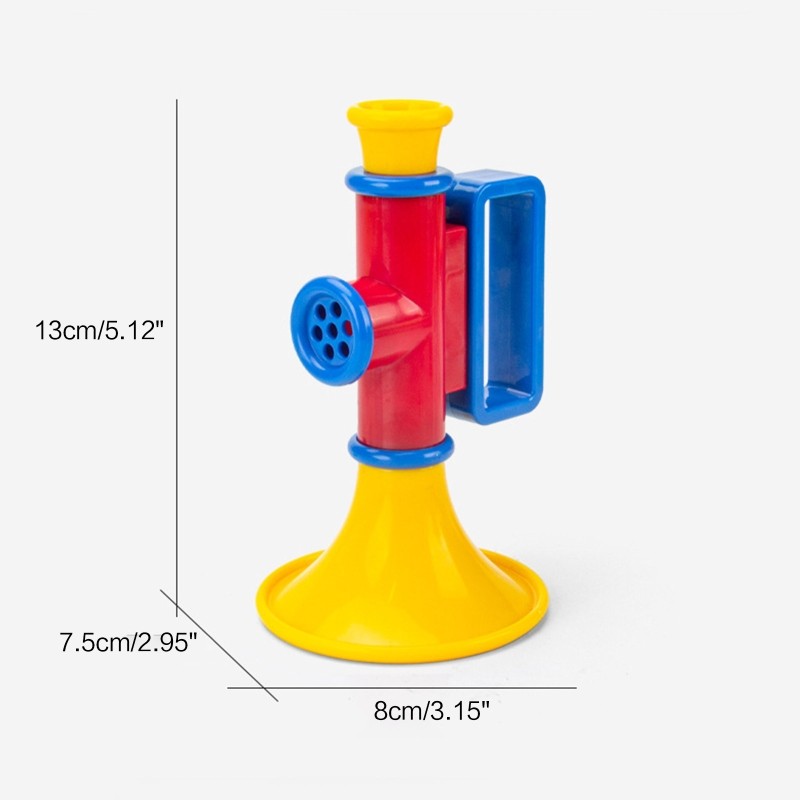 Trumpet Horn Toy Instrument Prop Birthday Christmas Party Gift for ...