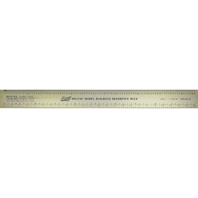 Excel Scale Model Railroad Ruler | eBay