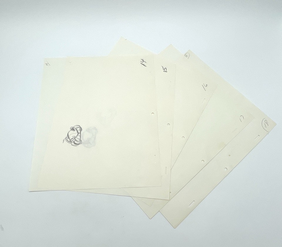 Who Framed Roger Rabbit Benny the Cab Production Drawing Animation ...