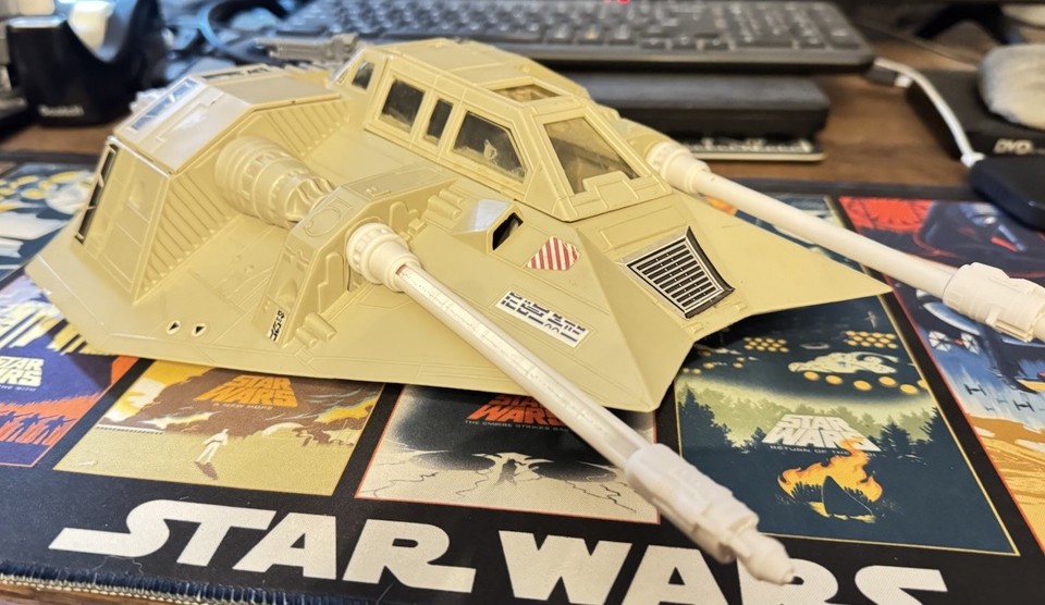 Rebel Armored Snowspeeder STAR WARS Empire Strikes Back 1980 Kenner ...