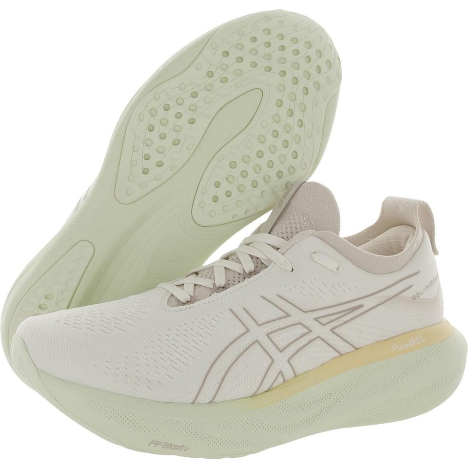 Asics Womens Gel-Nimbus 25 Beige Running Shoes 10.5 Medium (B,M) BHFO ...