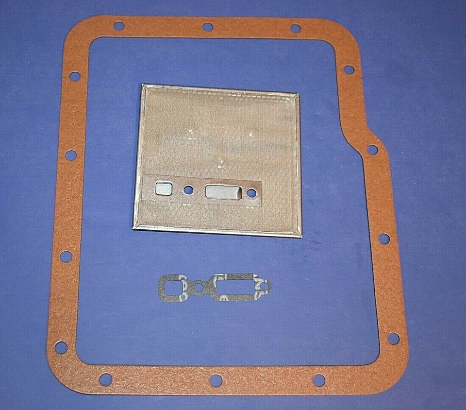 Aluminum Powerglide Transmission Filter & Pan Gasket Service Kit | eBay