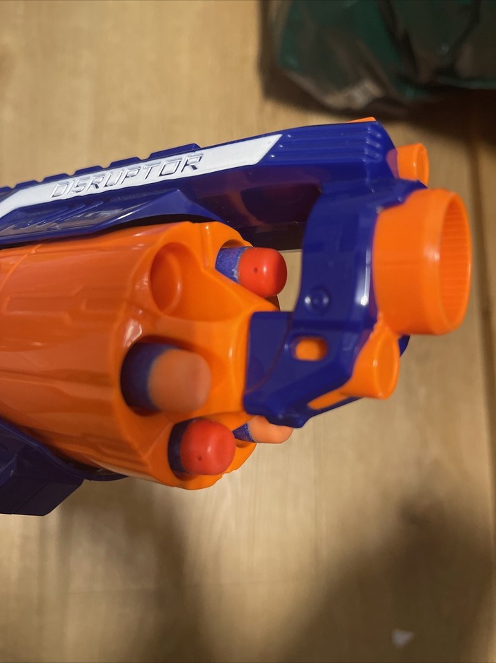 Nerf N-strike Elite Disruptor Blaster. All Function Tested (G2) | eBay UK