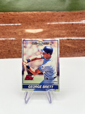 1991 Line Drive Collect-A-Books George Brett #28 HOF | eBay