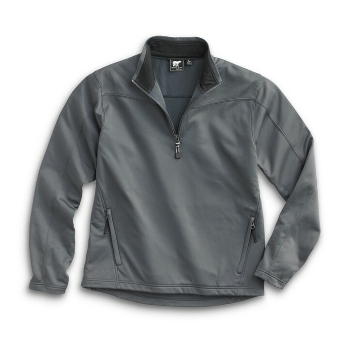 White Bear Performance Windshirt Pullover Long Sleeve 1/4 Zip Wind ...