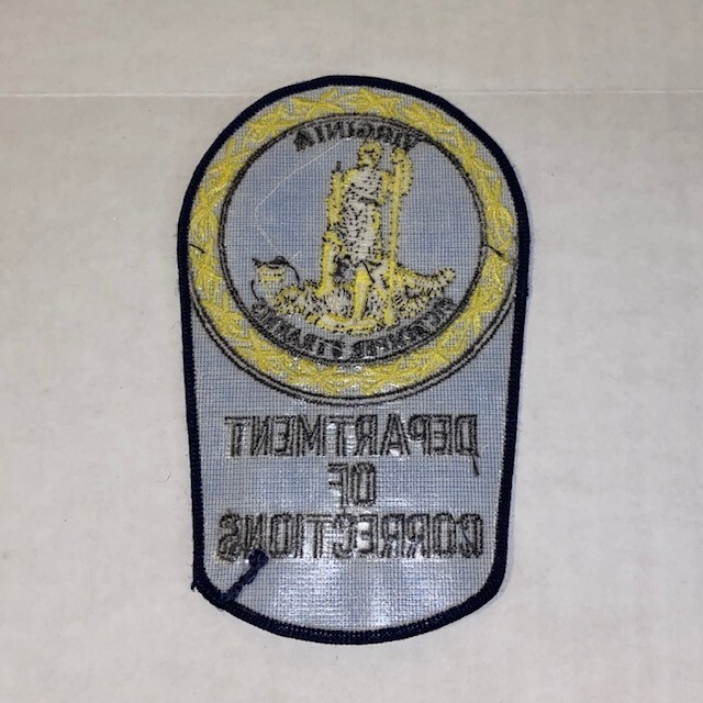VIRGINIA DEPARTMENT OF CORRECTIONS PATCH | eBay