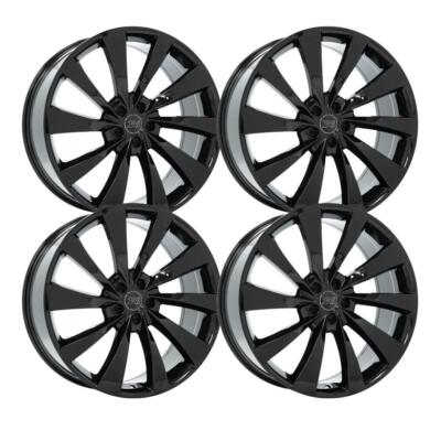 (Set-4) Axe ZX15 22x9 5x115 40mm Gloss Black Wheels Rims 22 Inch | eBay