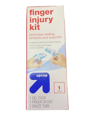 Up & Up Finger Injury Kit Protects & Supports Gel/Splint/Gauze 1 Set | eBay
