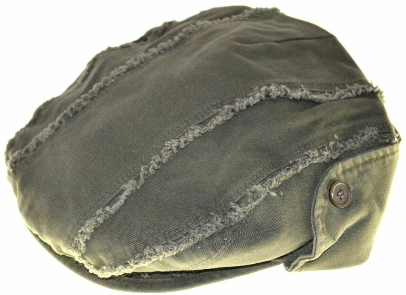 Washed Canvas Ivy Cap Olive Green | eBay