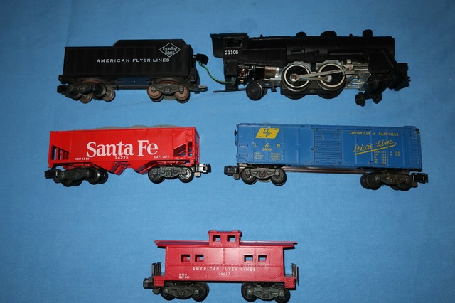 1960 Era American Flyer 20605 Train Set S Scale Complete for sale ...