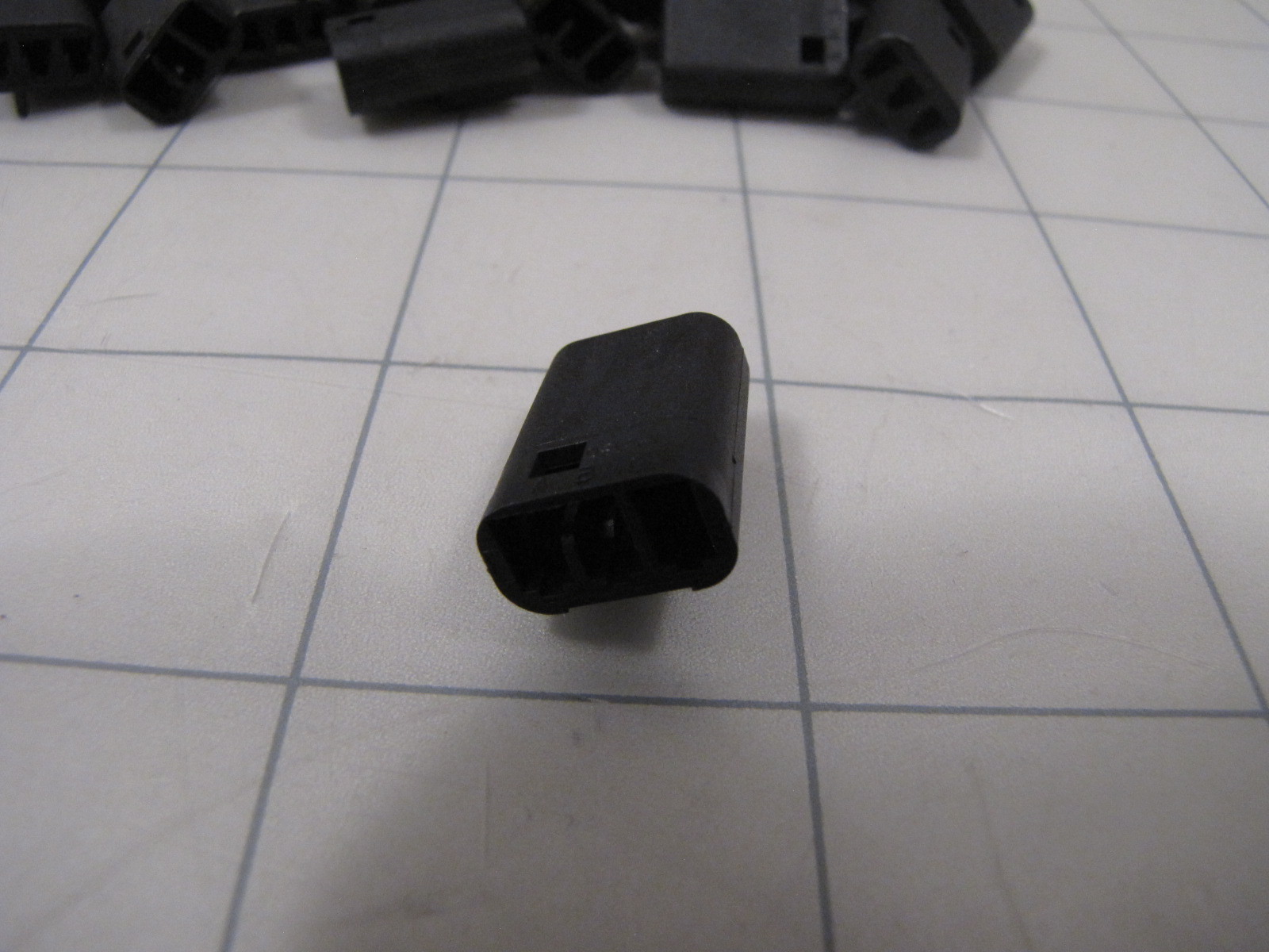 50pcs Delphi 12047781 Automotive Connector 3-Way Female Black 150 ...