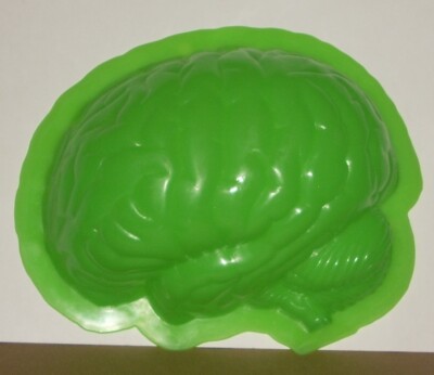 Halloween Zombie Brain Edible Gelatin Jell-O Dessert Mold Party Monster ...